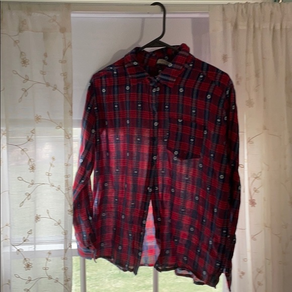 Tops | Boutique Red And Blue Flannel | Poshmark
